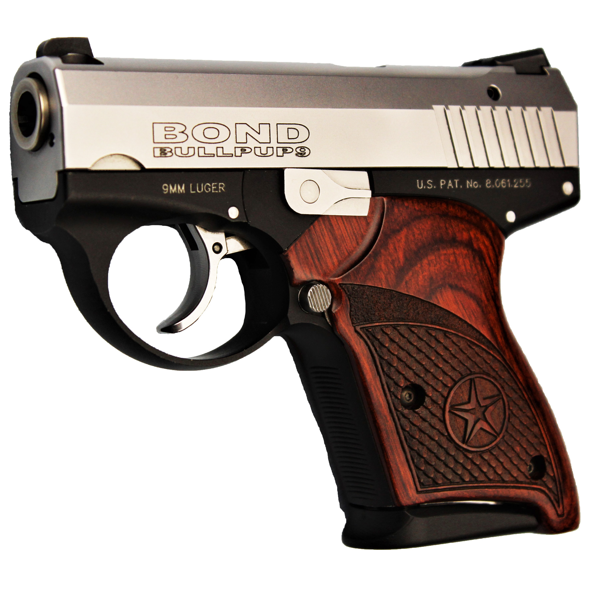 BOND BULLPUP 9MM W/TG ROSEWOOD GRIP | J&S Pawn and Gun