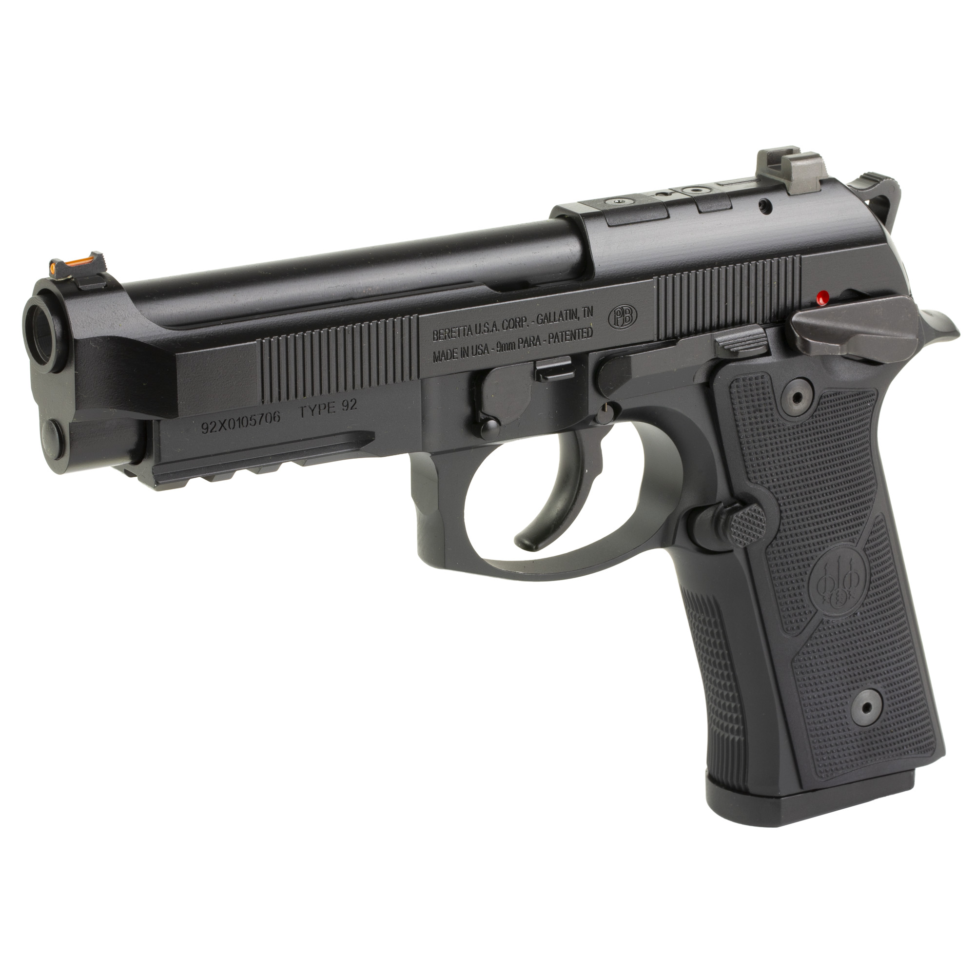 BERETTA 92GTS 9MM 15RD BLK - Semi Auto Pistols at GunBroker.com ...