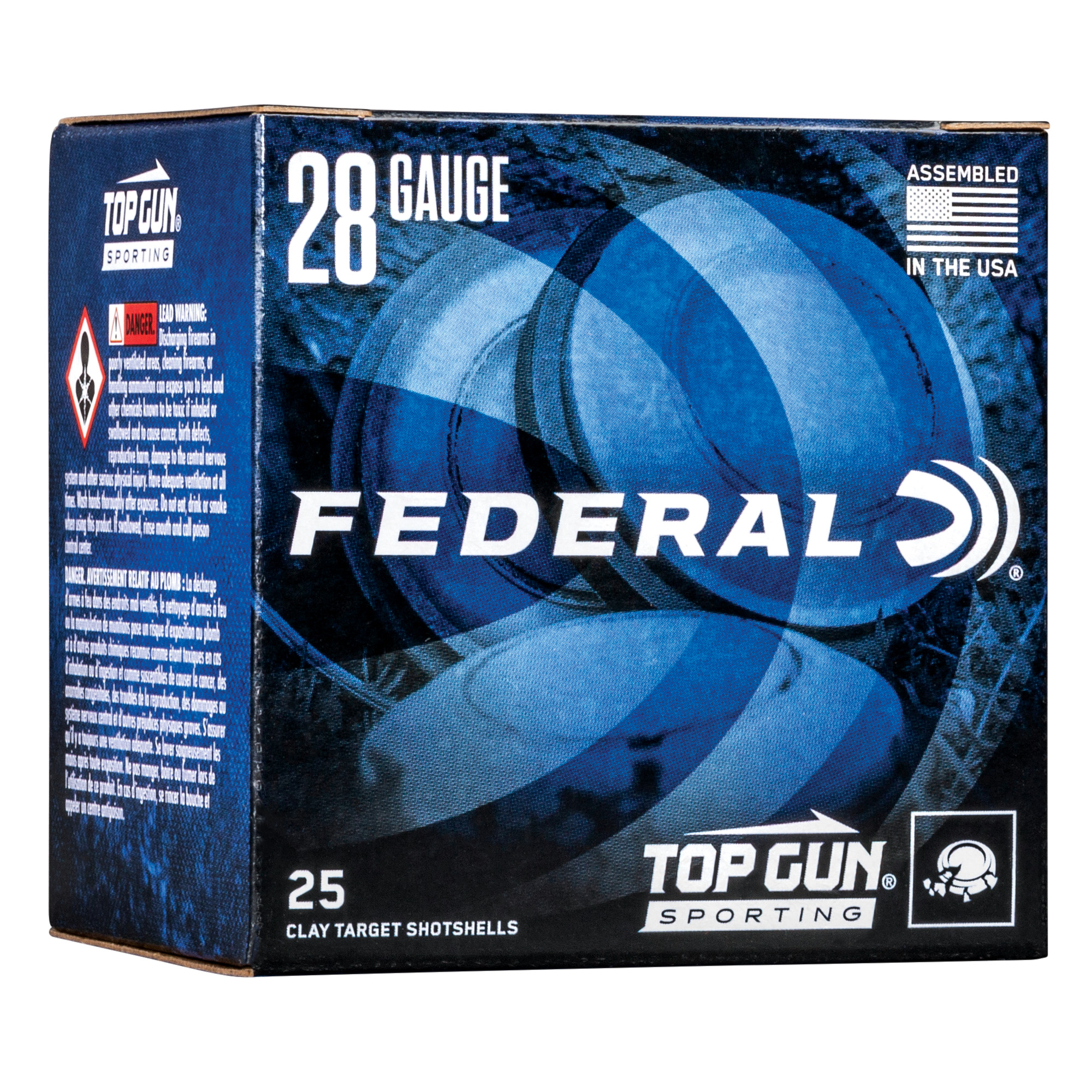 FEDERAL TOP GUN 28GA 2.75 #7.5 25 Rounds - Shotgun Shells at GunBroker ...