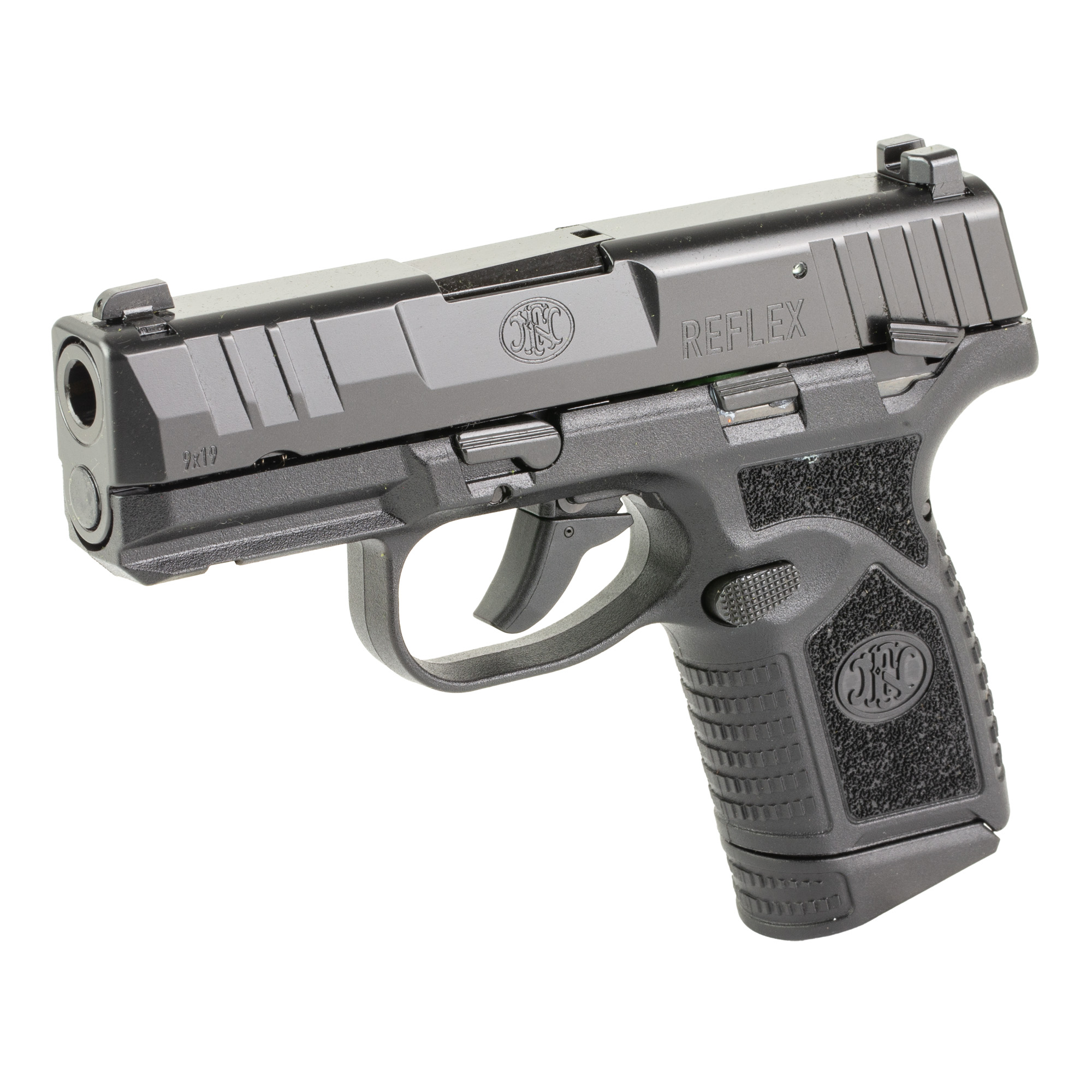 FN REFLEX MS 9MM 3.3" 10RD BLK - Semi Auto Pistols at GunBroker.com ...