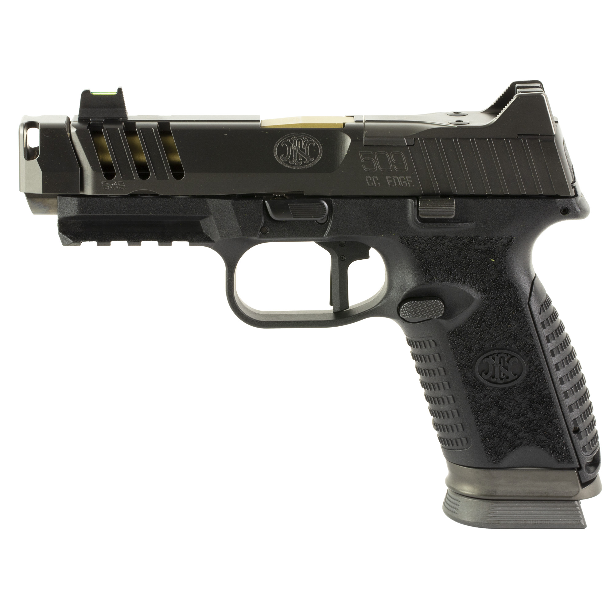 FN 509 CC EDGE XL 9MM 17RD BLK/GRY - Semi Auto Pistols at GunBroker.com ...