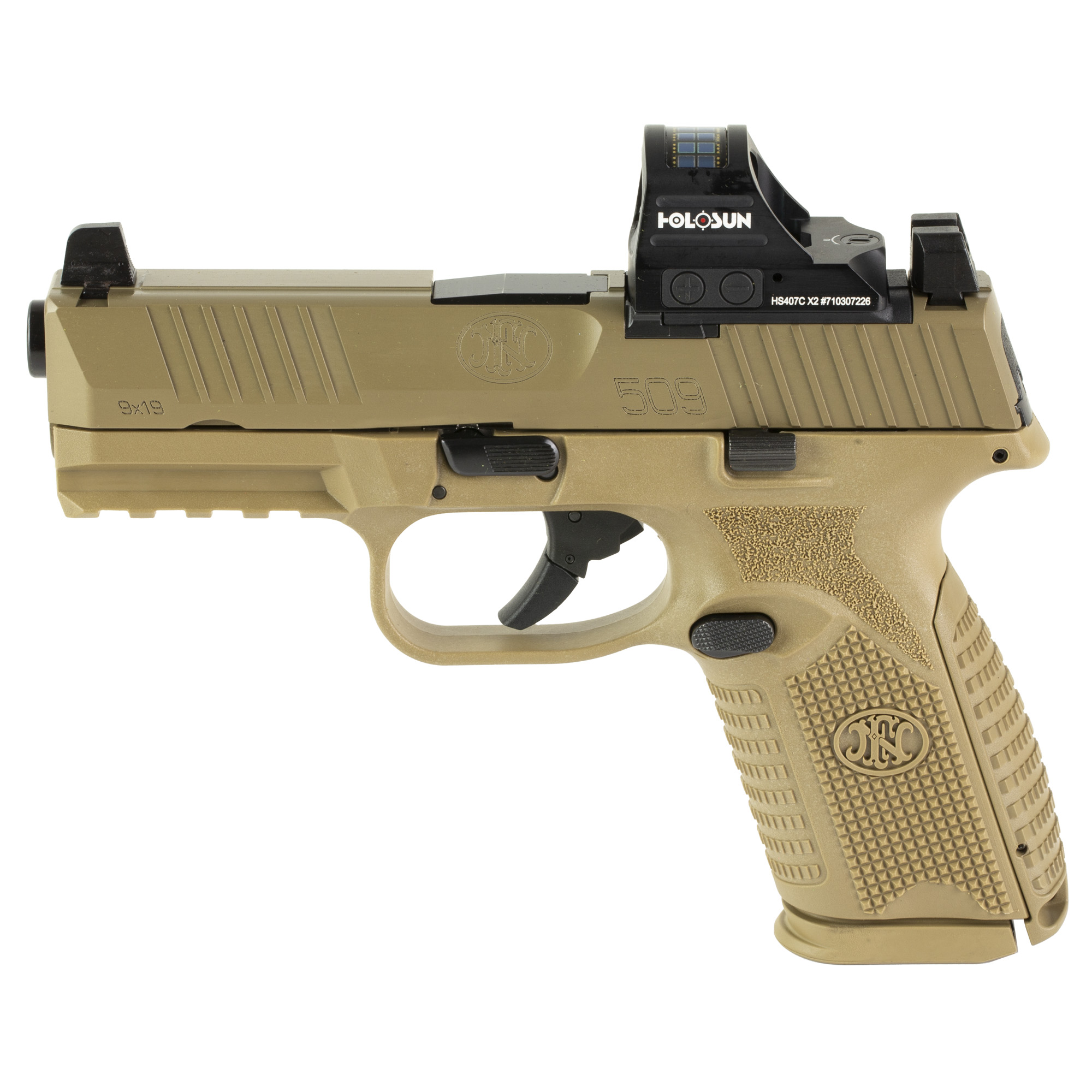 FN 509M MRD 9MM 4" 15RD NS 407C FDE | J&S Pawn and Gun