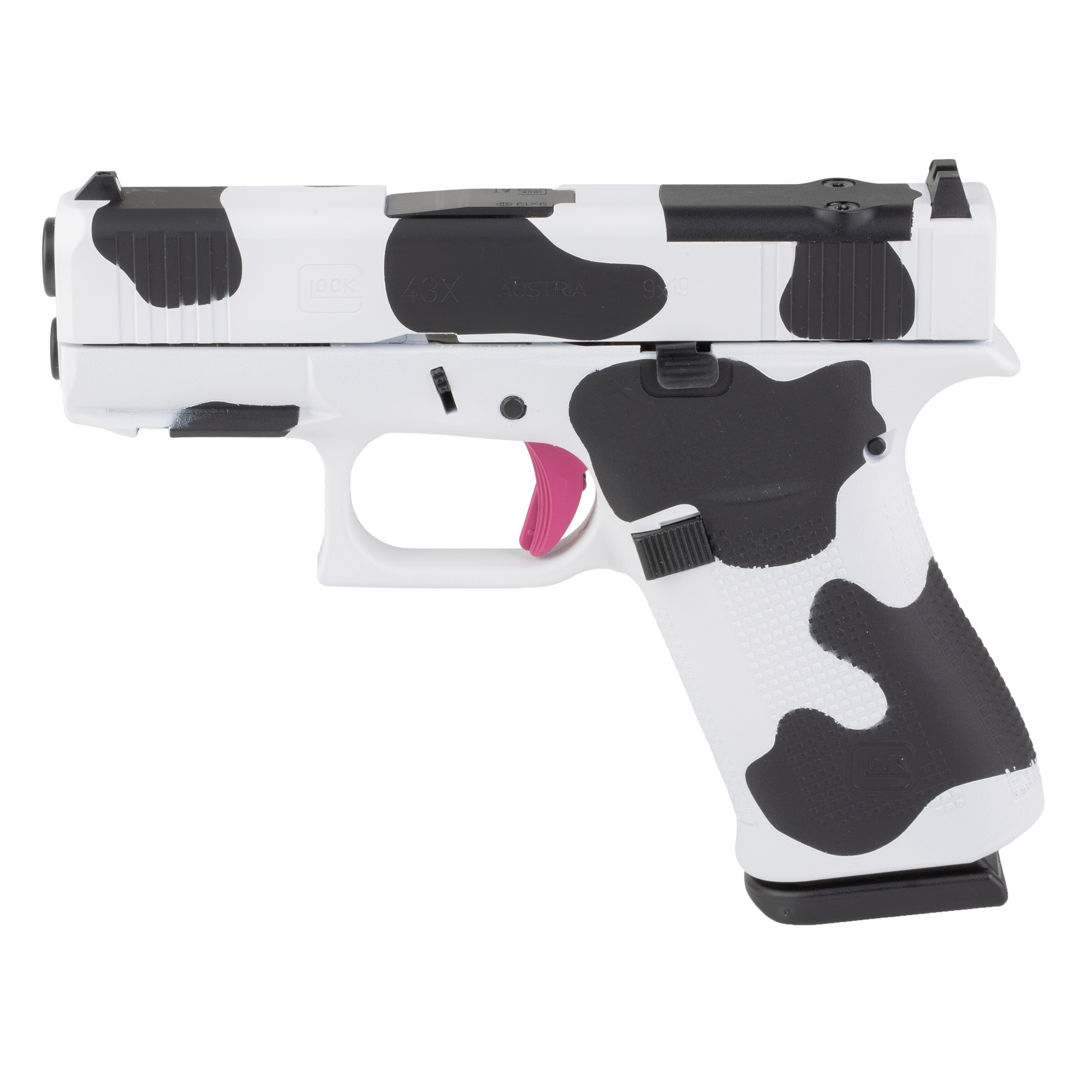 GLOCK 43X 9MM 10RD MOS FS COW PRINT | J&S Pawn and Gun