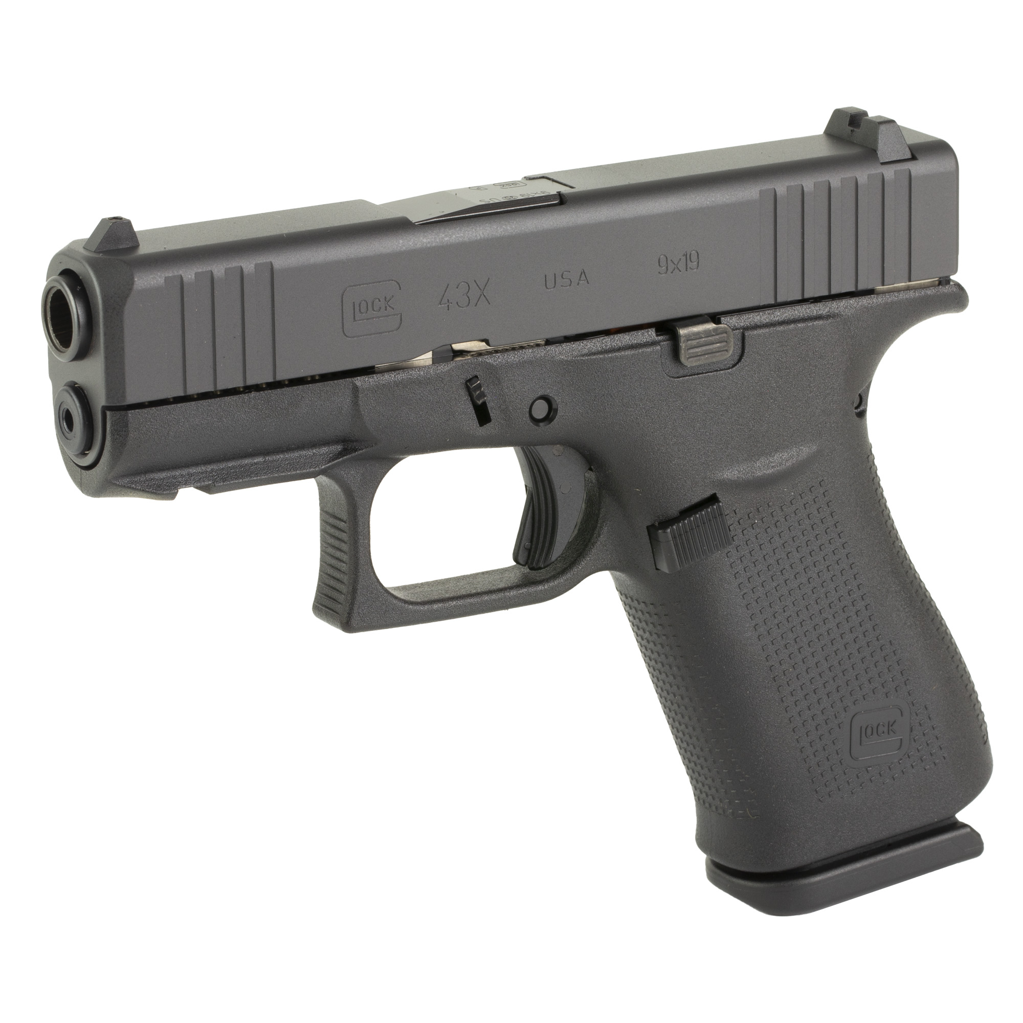 GLOCK 43X 9MM 10RD BLK FRONT RAIL | J&S Pawn and Gun
