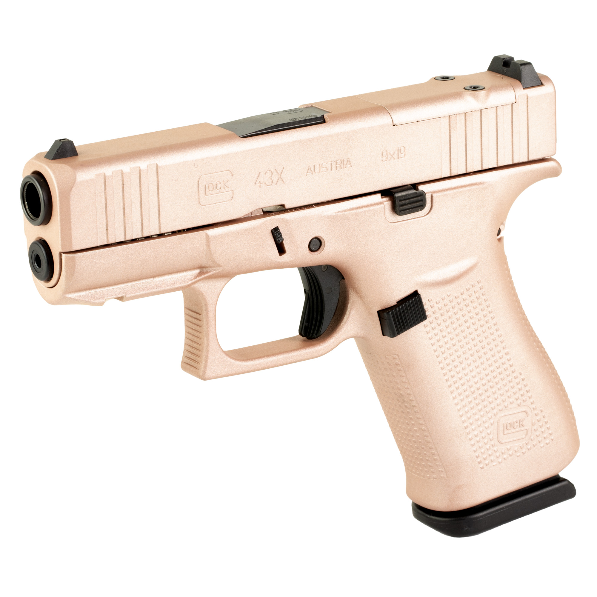 GLOCK 43X 9MM 10RD MOS FS ROSE GOLD | J&S Pawn and Gun