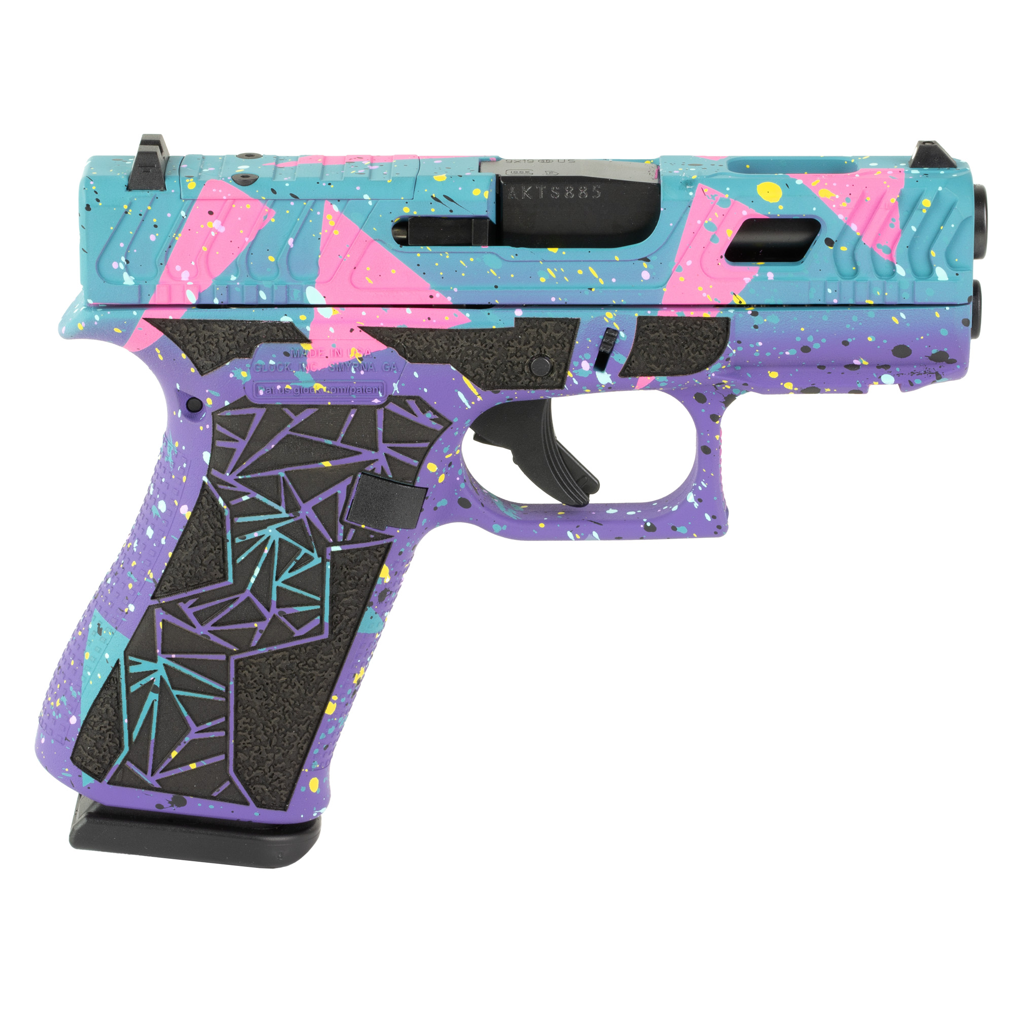 GLOCK 43X 9MM 10RD 80'S DAY CERAKOTE | J&S Pawn and Gun