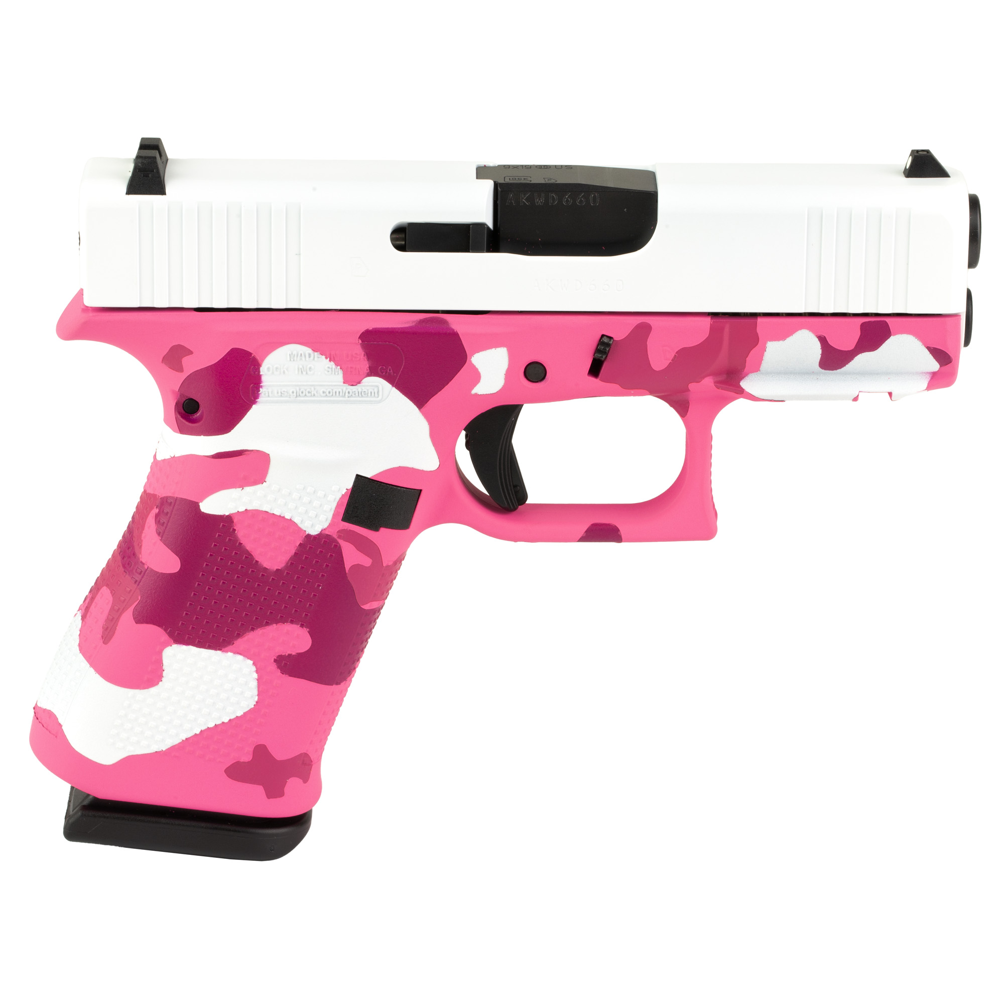 GLOCK 43X 9MM 10RD PINK COMMANDO | J&S Pawn and Gun
