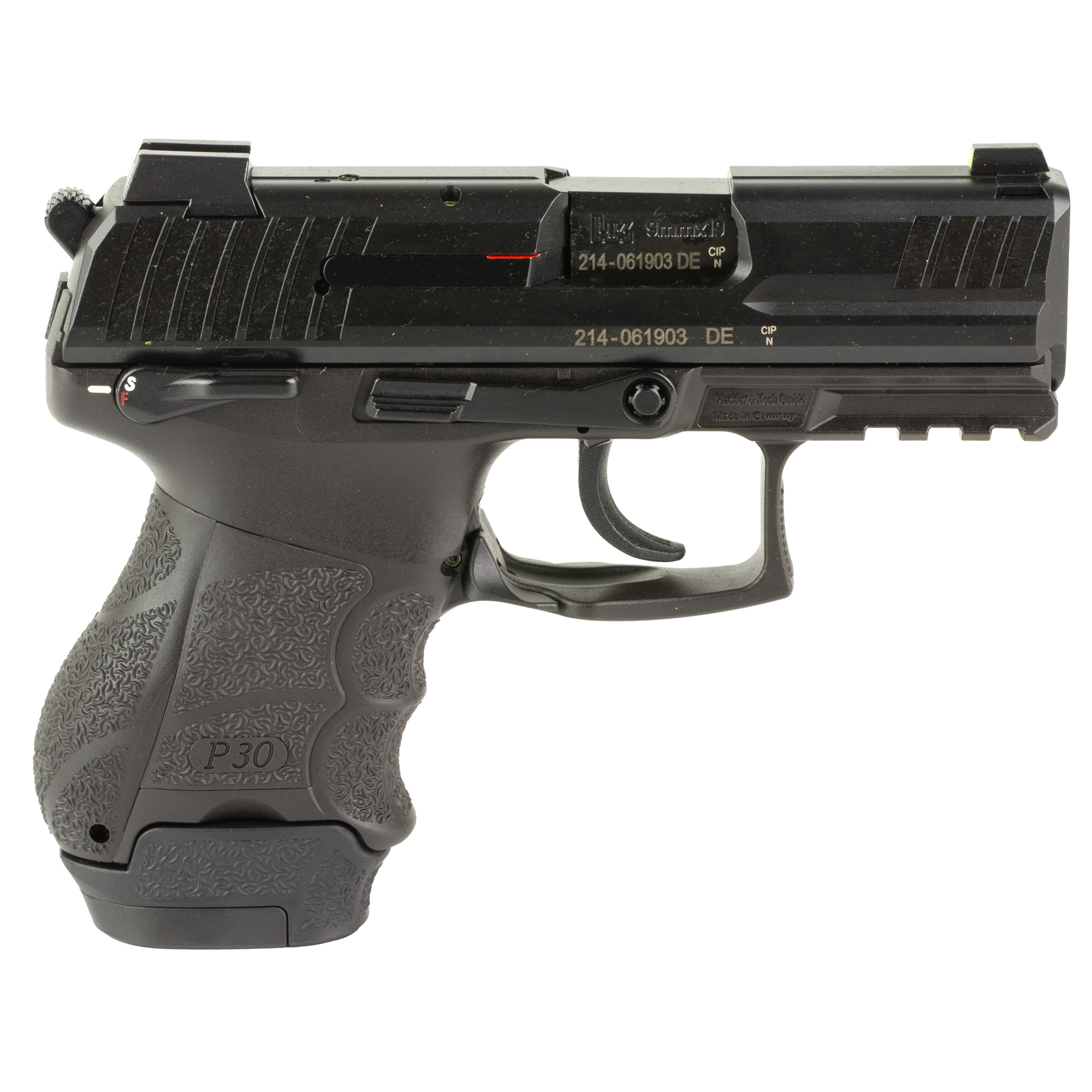 HK P30SK S 9MM 3.27" 15RD V3 DASA BK - Semi Auto Pistols at GunBroker ...