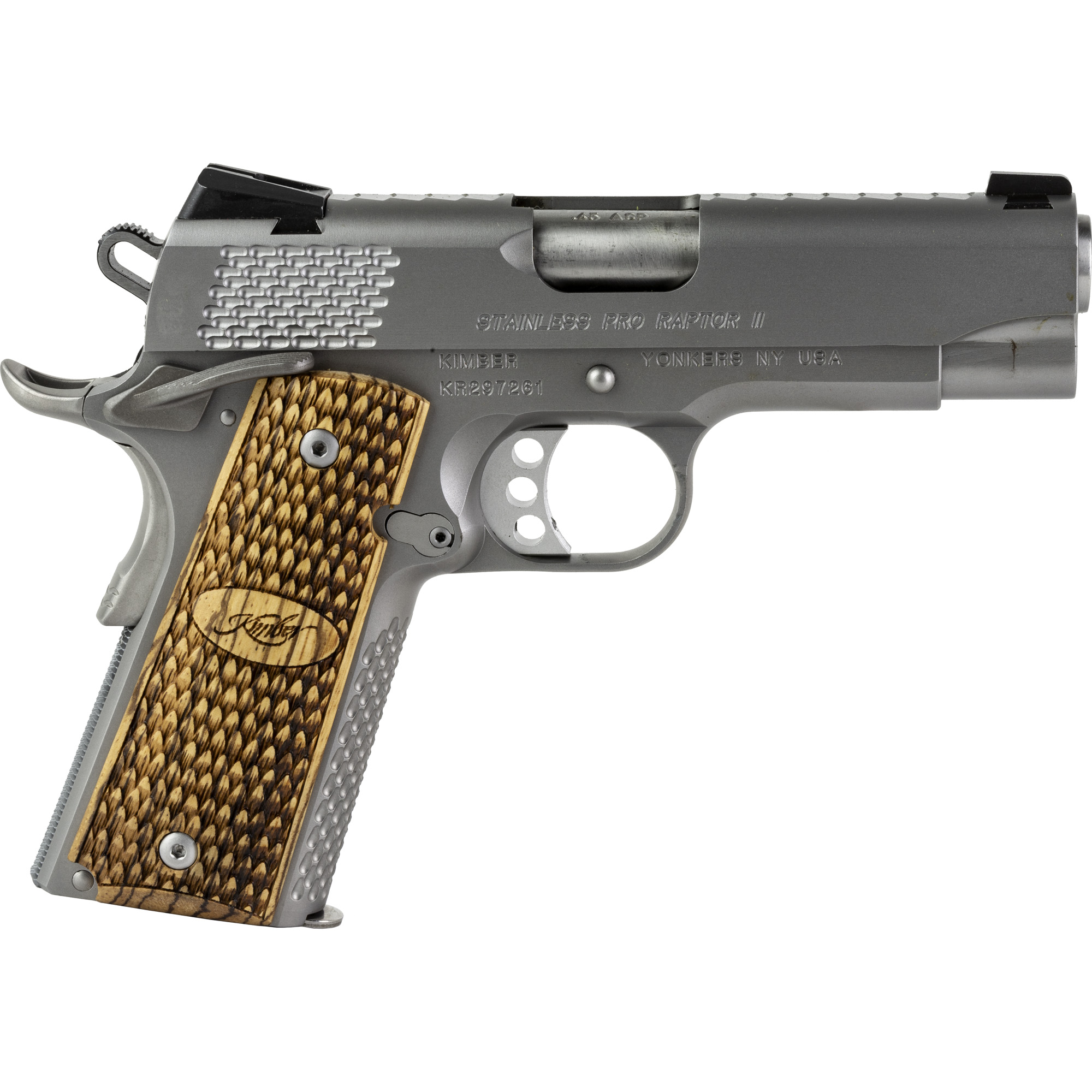KIMBER STS PRO RAPTOR II 45ACP 4" NS | J&S Pawn and Gun