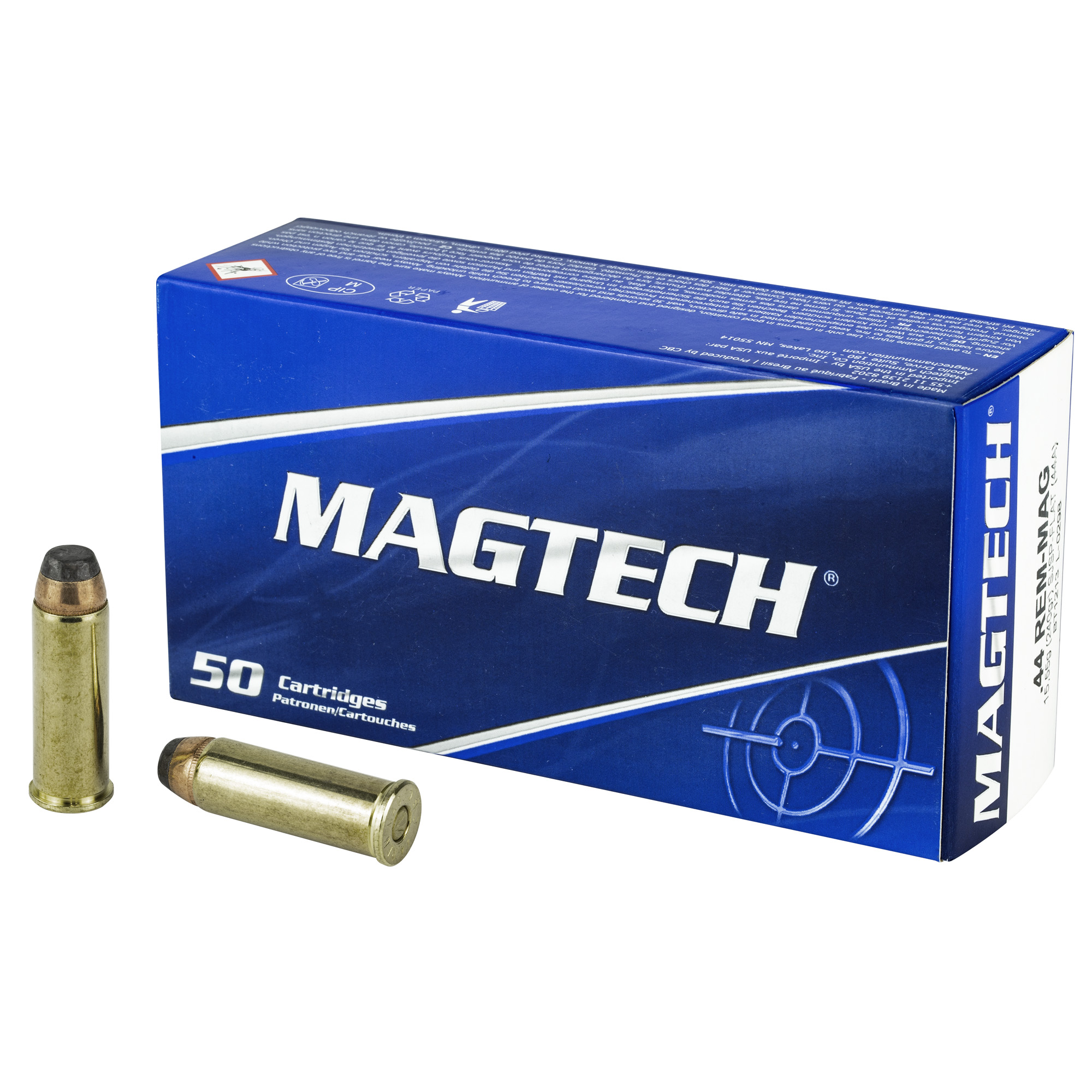 MAGTECH 44 MAG 240GR JSP 100 Rounds - Rifle Ammunition at GunBroker.com ...