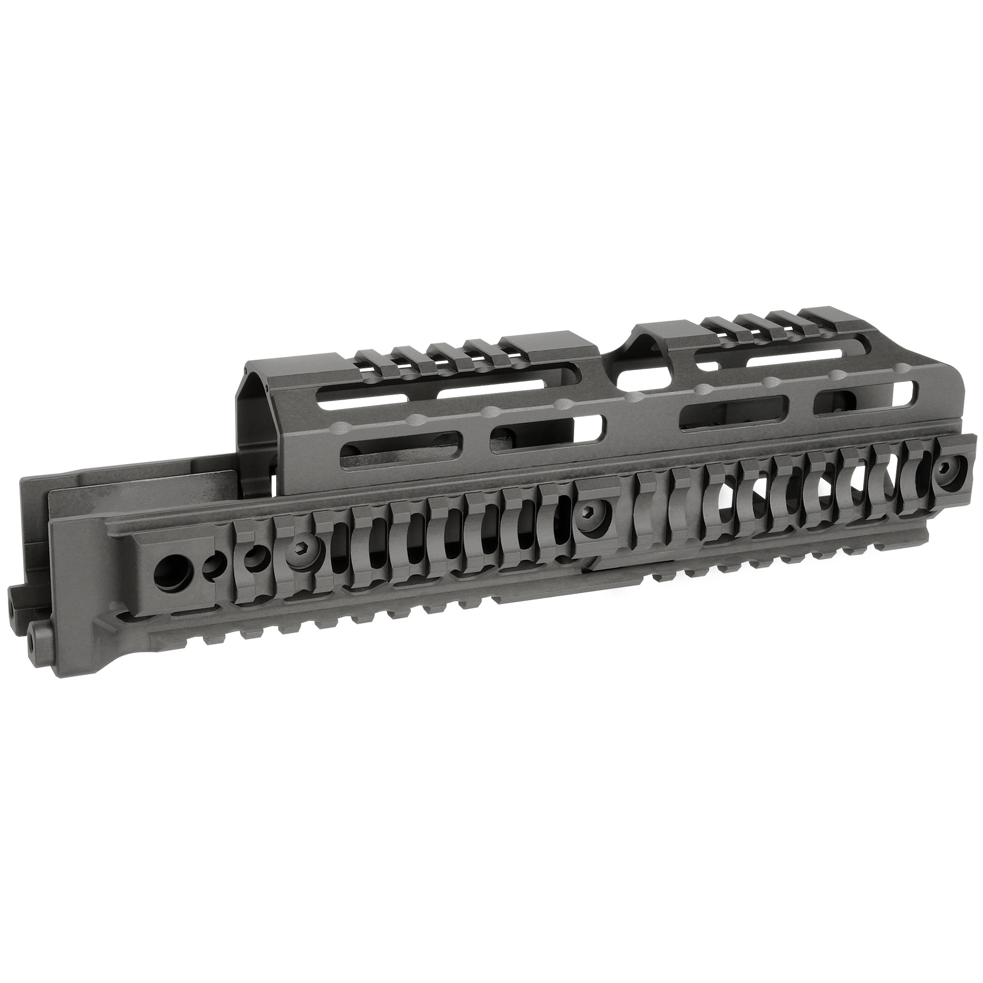MIDWEST AK ALPHA QUAD RAIL 10" BLK | J&S Pawn and Gun