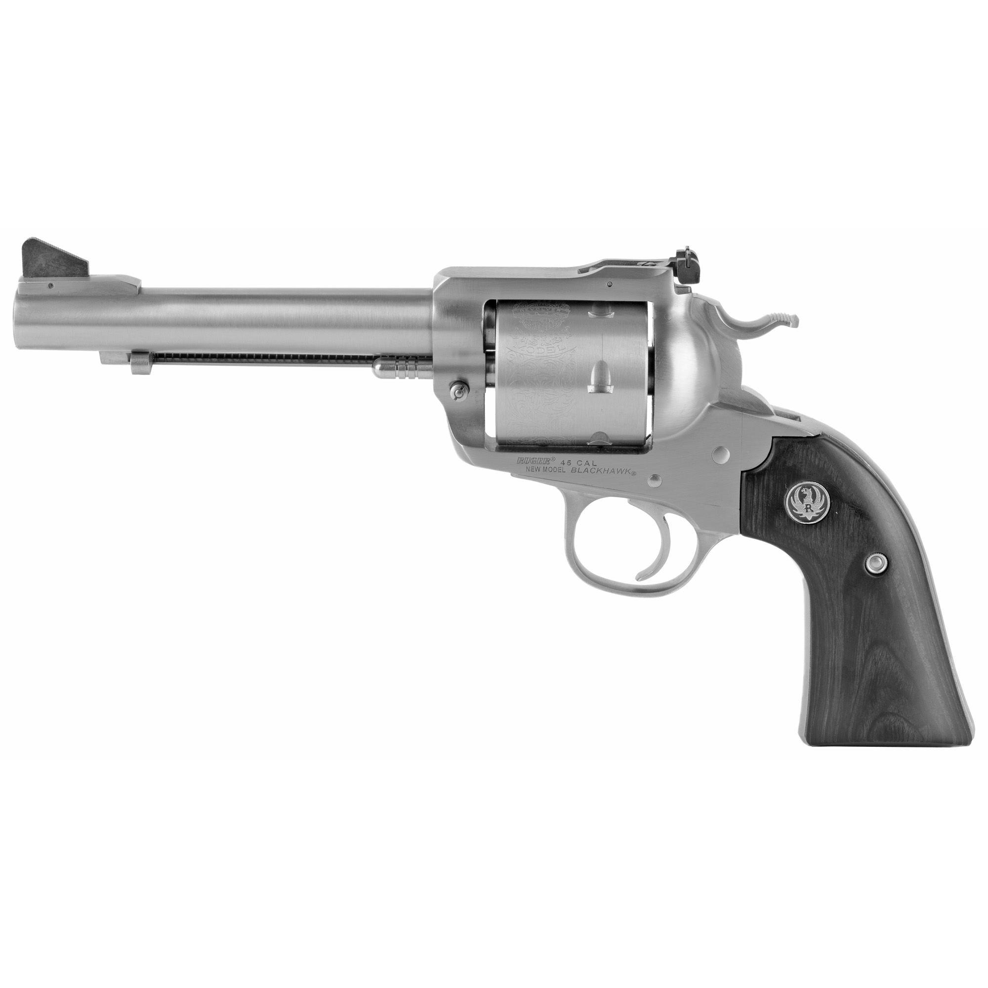 RUGER BLACKHAWK 45 ACP/45 LONG COLT 5.5" STS 6RD - Revolvers at ...