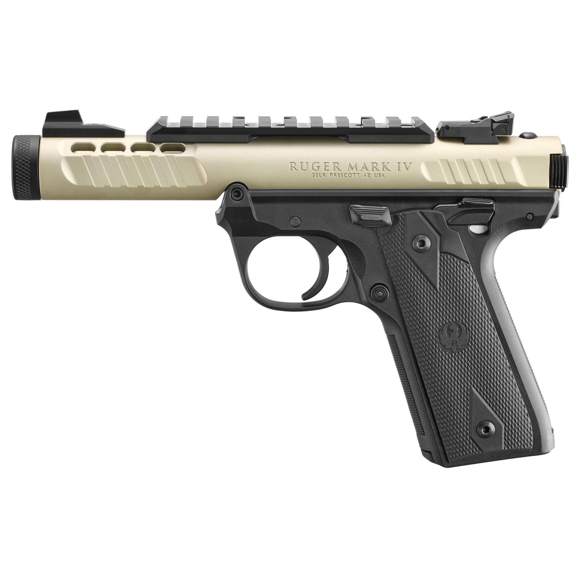 RUGER MK IV LTE 22LR 4.4" 10RD CHAMP | J&S Pawn and Gun