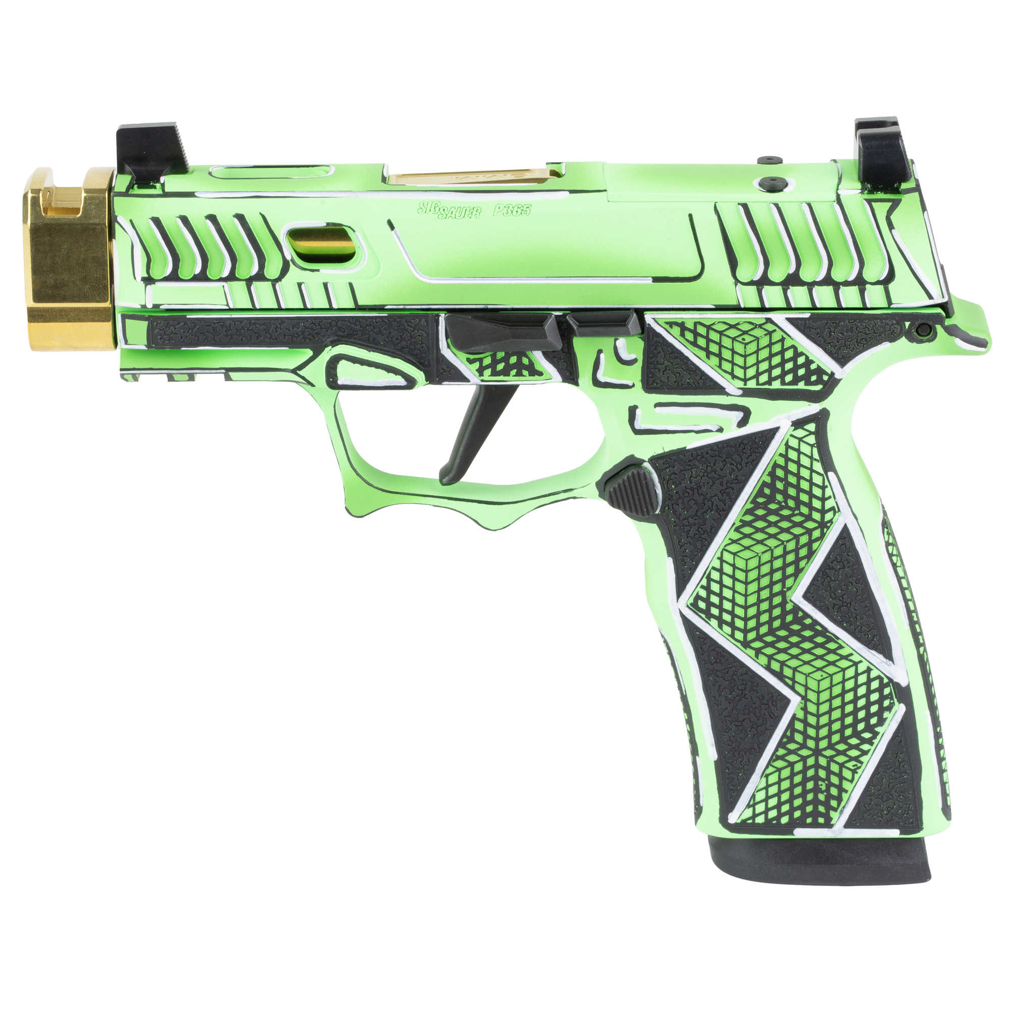 SCT ANIME KOMODO 365X CMP 9MM GRN/GD | J&S Pawn and Gun