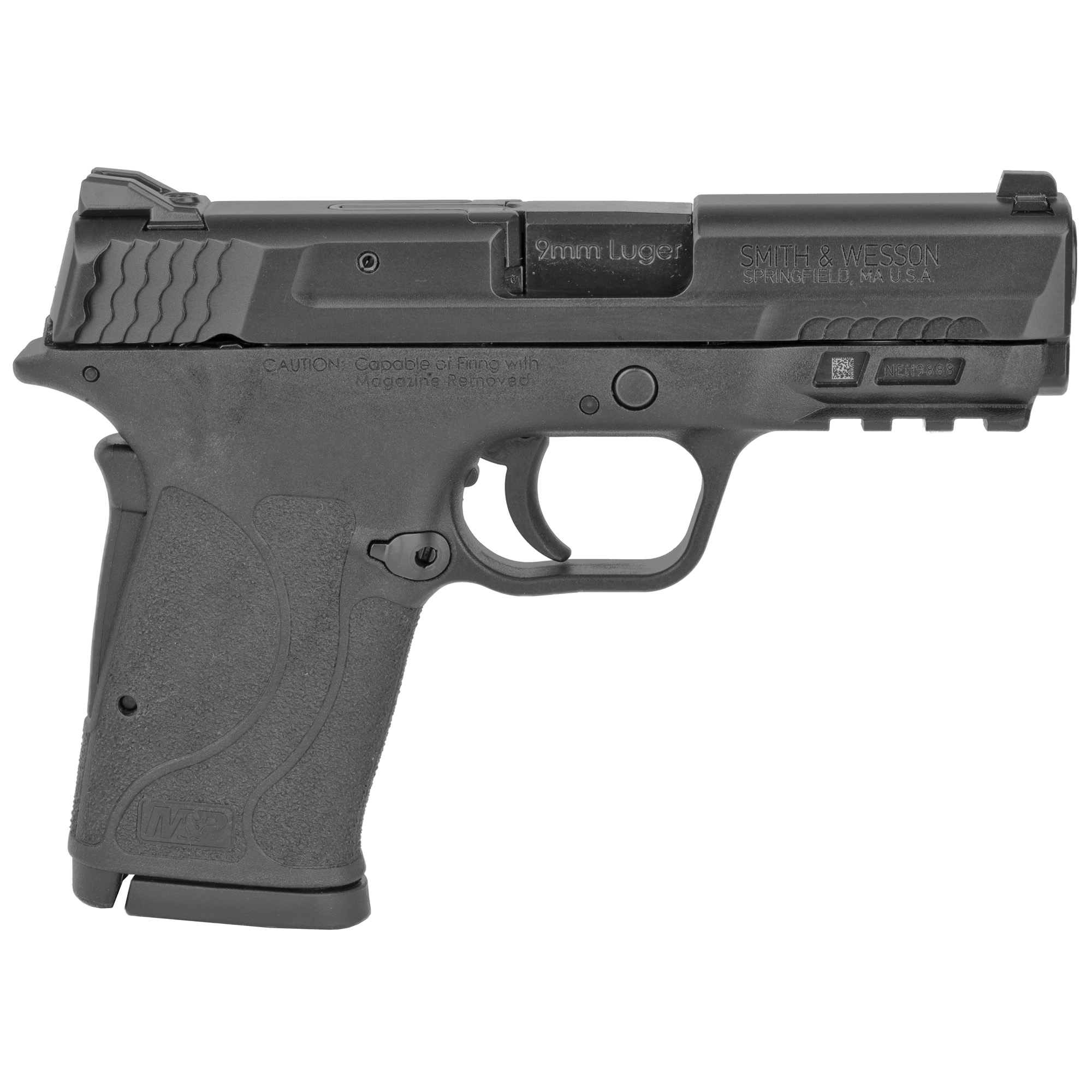 S&W SHIELD 2.0 EZ 9MM 8RD NTS BLK - Semi Auto Pistols at GunBroker.com ...