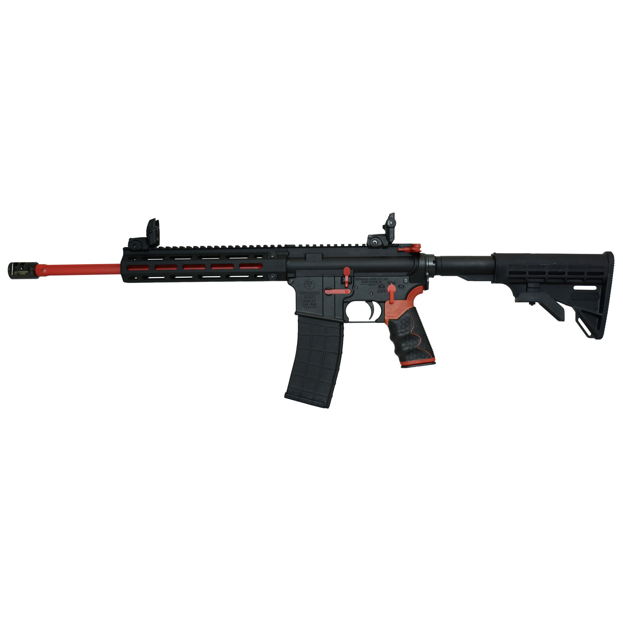 Tippmann Arms Company M4-22 Redline Semi-automatic Rifle AR-15 A101111 ...