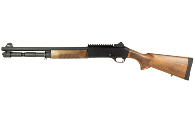 MAC 1014 WOOD 12GA 18.5" 5RD BLK - Semi Auto Shotguns at GunBroker.com ...