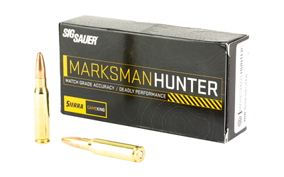 Sig Sauer Marksman Hunter Gameking 308 Winchester 165gr Boat Tail ...