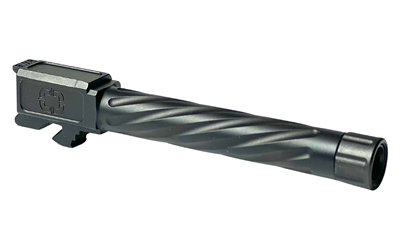 Shadow Systems 1/2x28 DR 9mm 5" Threaded And Fluted Barrel - Black